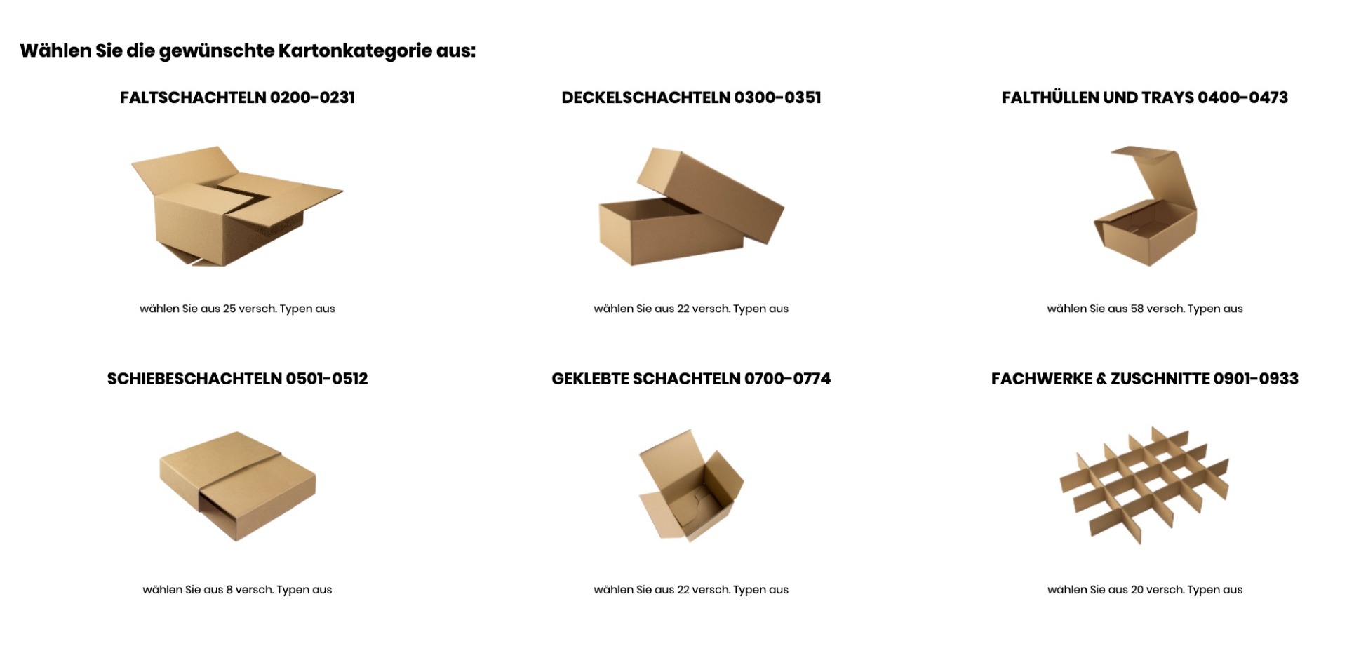 Karton nach Maß - Kreieren Sie Ihre individuelle Verpackung